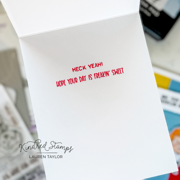 freakin' sweet - Kindred Stamps