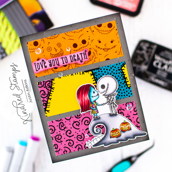 Spooky Couple - Kindred Stamps