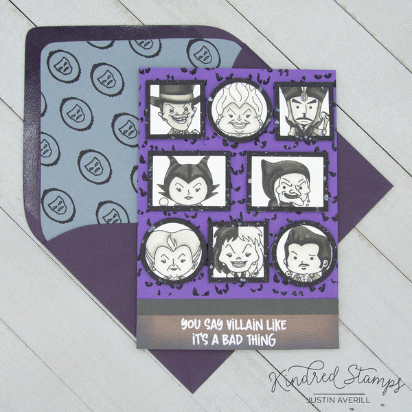 Villainous Sentiments - Kindred Stamps